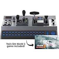 Amazon.com: RailDriver USB Desktop Train Cab Controller with Train Sim ...