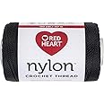 Amazon.com: Red Heart Nylon Crochet Thread, Black : Arts, Crafts & Sewing