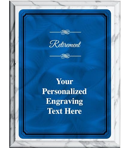 Congratulations, Classic Wood Plaque, 12 X 15 Custom Engraved Trophy ...