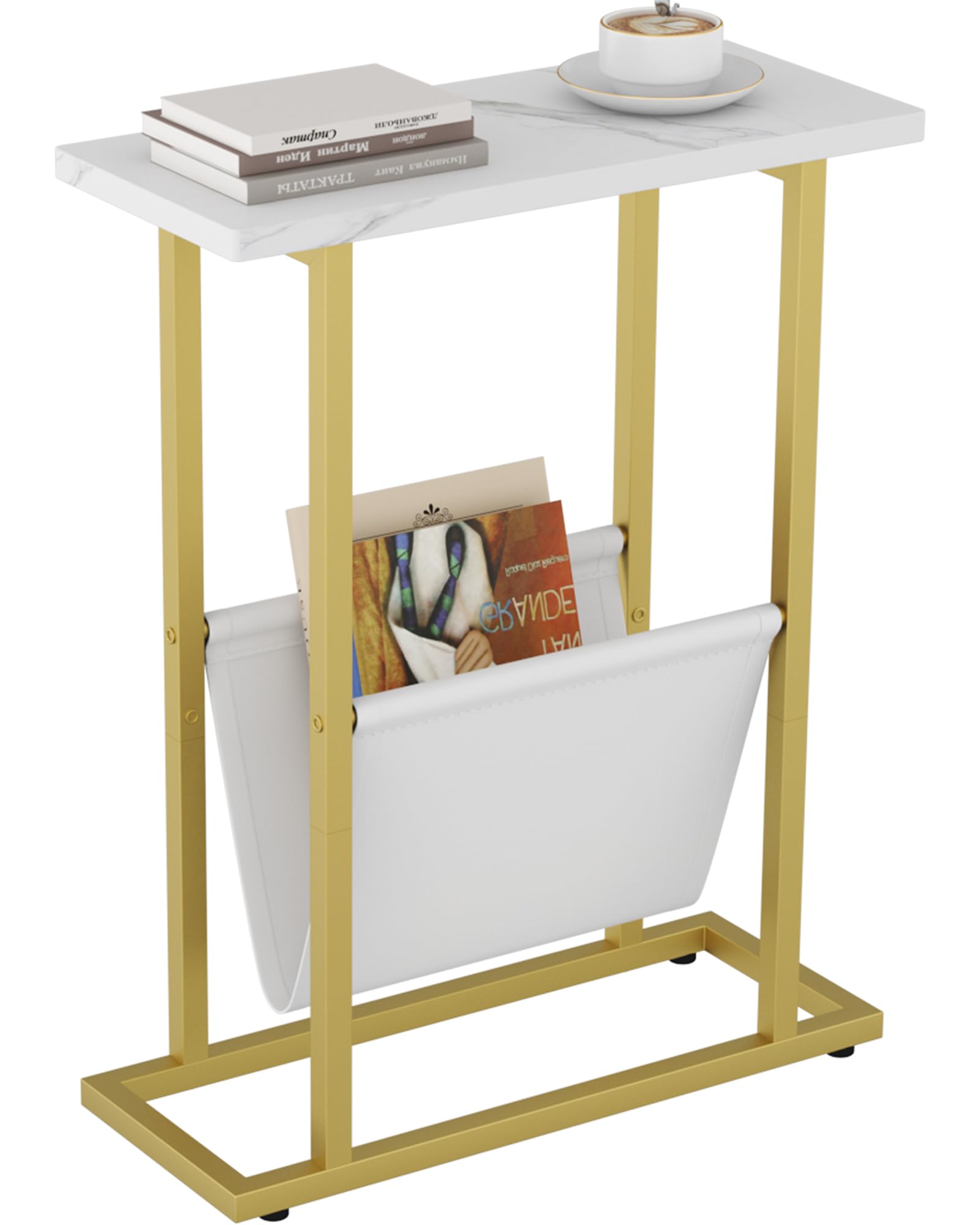 final sell****Yusong Narrow Side Table for Small Spaces, Small End ...