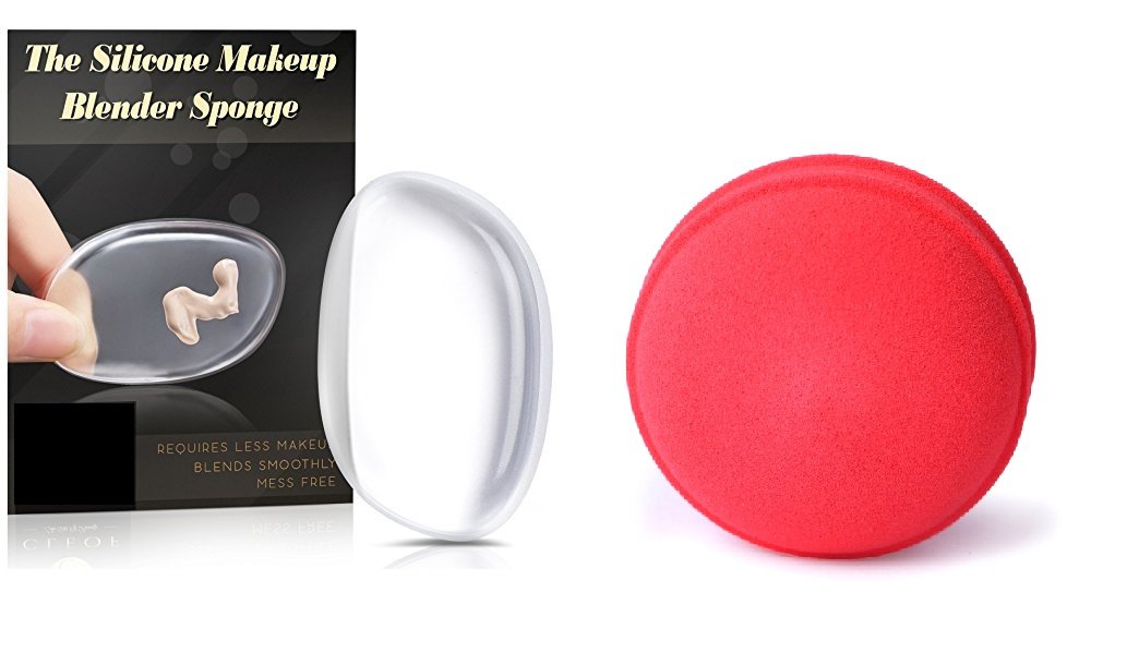 Amazon.com : Out Of Box Pure Silicone Jelly Sponge Liquid Foundation ...
