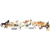 Lello & Monkey Farm Animal Plastic Toy Figures boxed set of 15 for ...