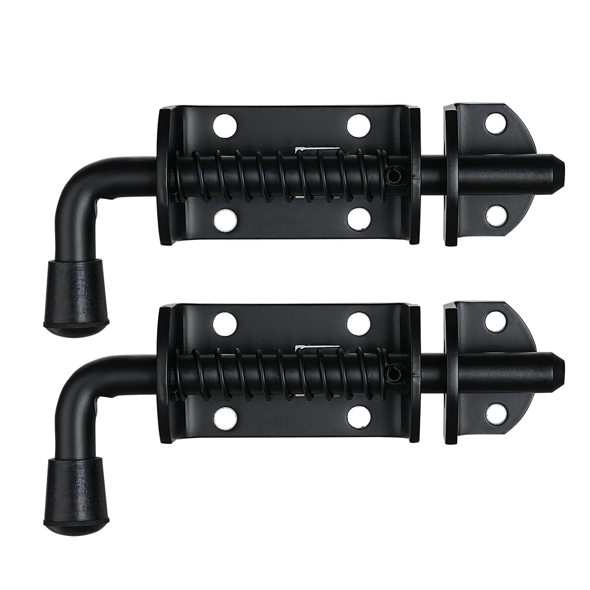 JQK Spring Loaded Barrel Bolt Latch, Heavy Duty 304 Stainless Steel ...