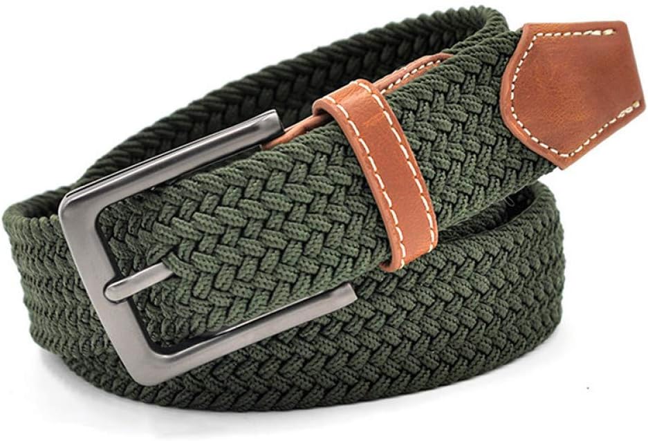 SHOPZZ Cinturón de Cintura elástico elástico Azul para Hombres Cinturón ...