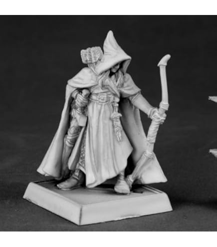 Anirion Wood Elf Wizard Miniature - Reaper Dark Heaven Legends RPG ...