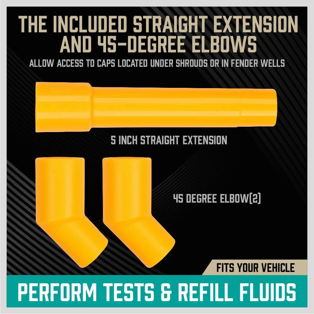 Mua Ultimate No Spill Coolant Funnel Kit - 19-Piece Spill-Free Radiator ...