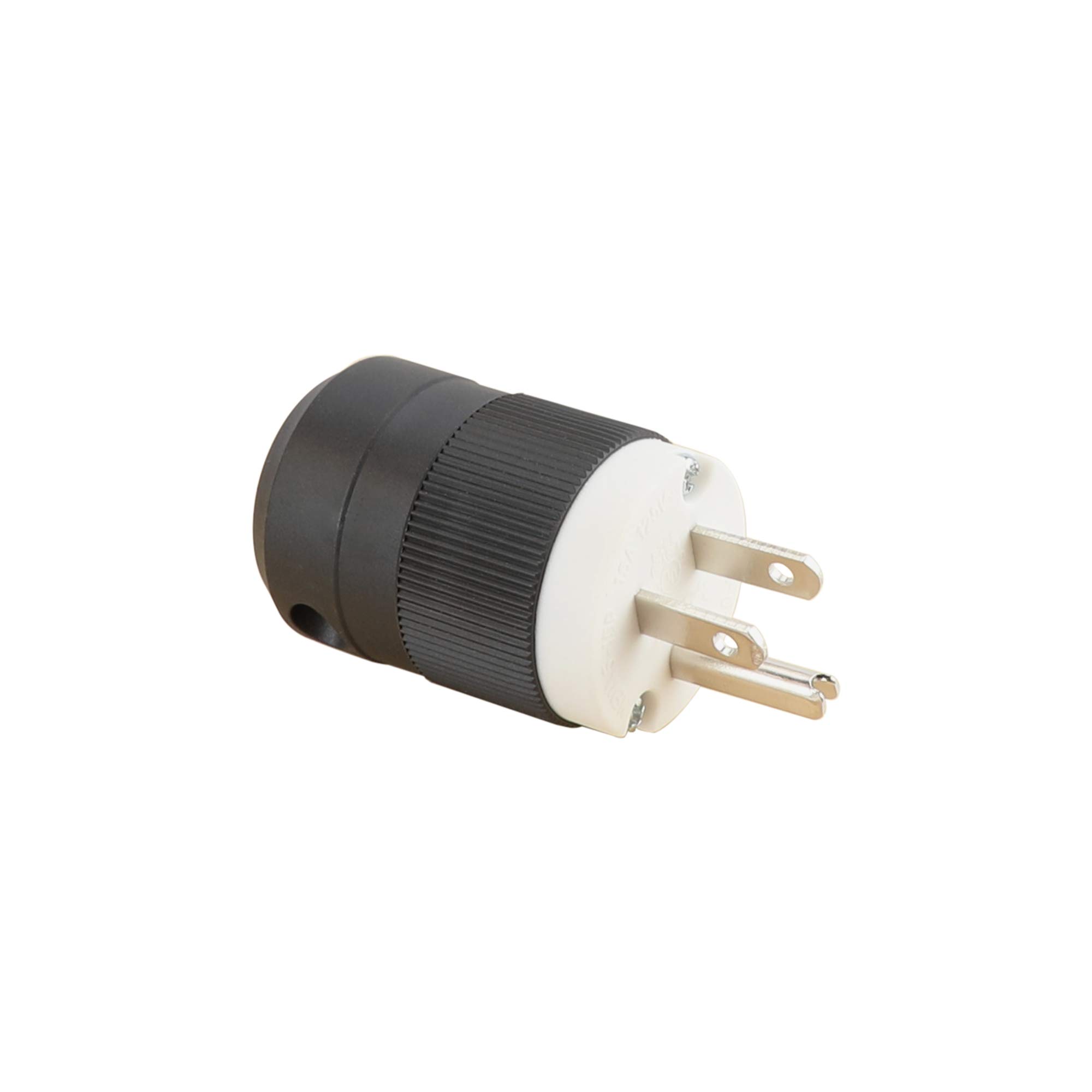 Power Plug, NEMA 5-15P Locking Grounding 15A 125V Plug Male 3-Prong ...
