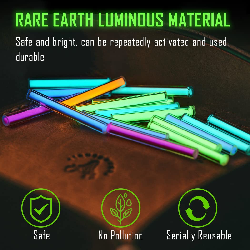 Mua sayram 2pcs Glass Luminous Tube, Rare Earth Luminous Stick, Glow ...