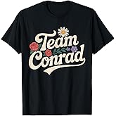 Amazon.com: The Summer I Turned Pretty - Team Conrad Floral T-Shirt ...