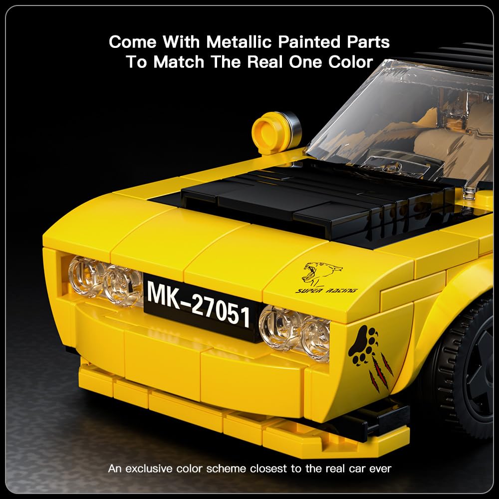 Mua Mould King Challenger SRT Hellcat Car Models Building Toys with ...