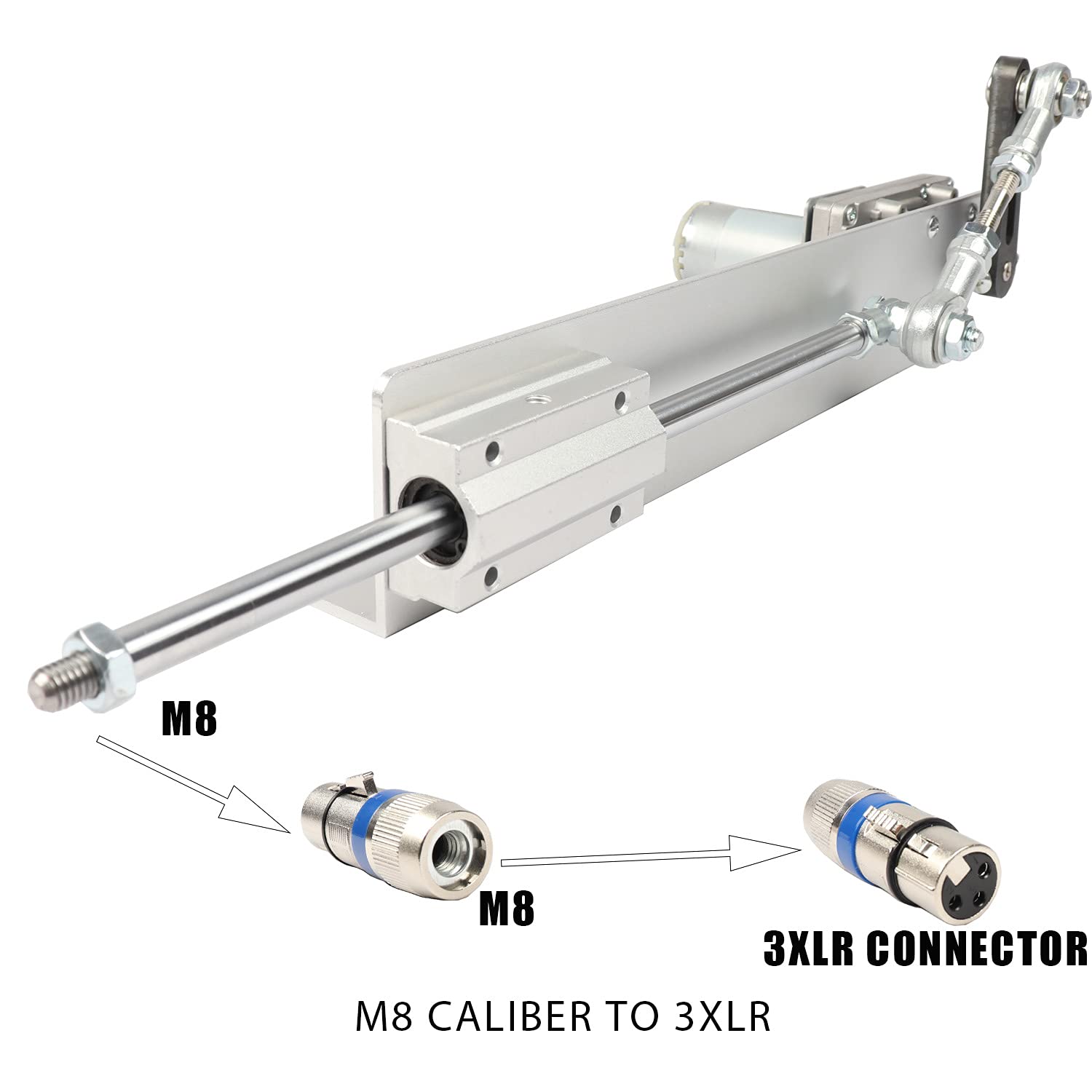 Reciprocating Cycle Linear Actuator Gear Adjustable Telescopic Motor ...