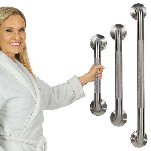 Vive Grab Bar for Bathtubs and Showers (Textured) - Handicap Senior ...