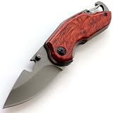 Amazon.com : Eafengrow EF11 Folding Knife D2 Steel Blade Knife with ...