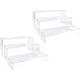 Amazon.com: YPath 2 Sets Clear Acrylic Display Risers-Cupcake Stand for ...