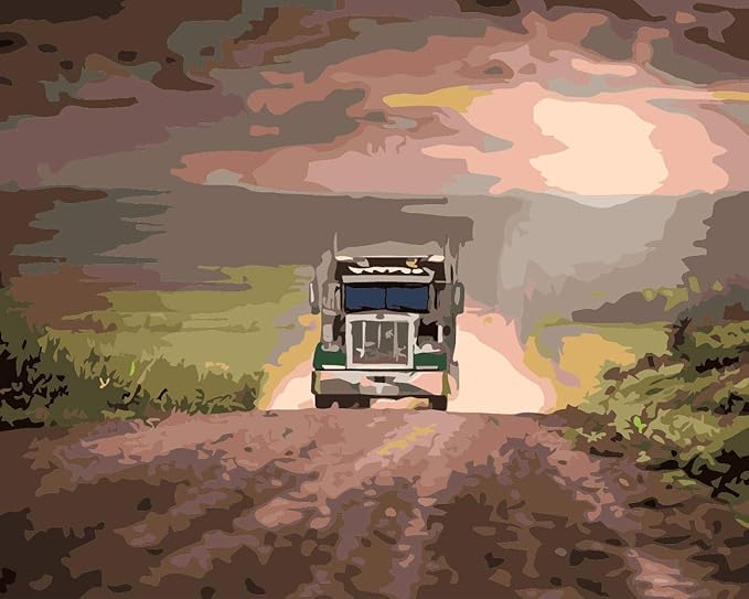 Amazon.com: Paint by Numbers Online Wall Art Oil Painting Home ...