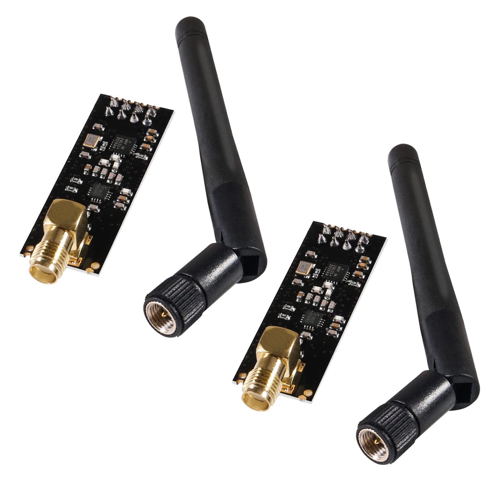 Mua 2PCS NRF24L01+PA+LNA RF Wireless Transceiver Module with SMA ...