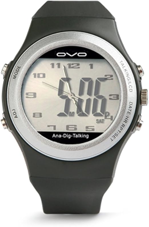 Ultmost WA-281-EN Ana-Digi Talking Alarm Watch, English: Amazon.co.uk ...