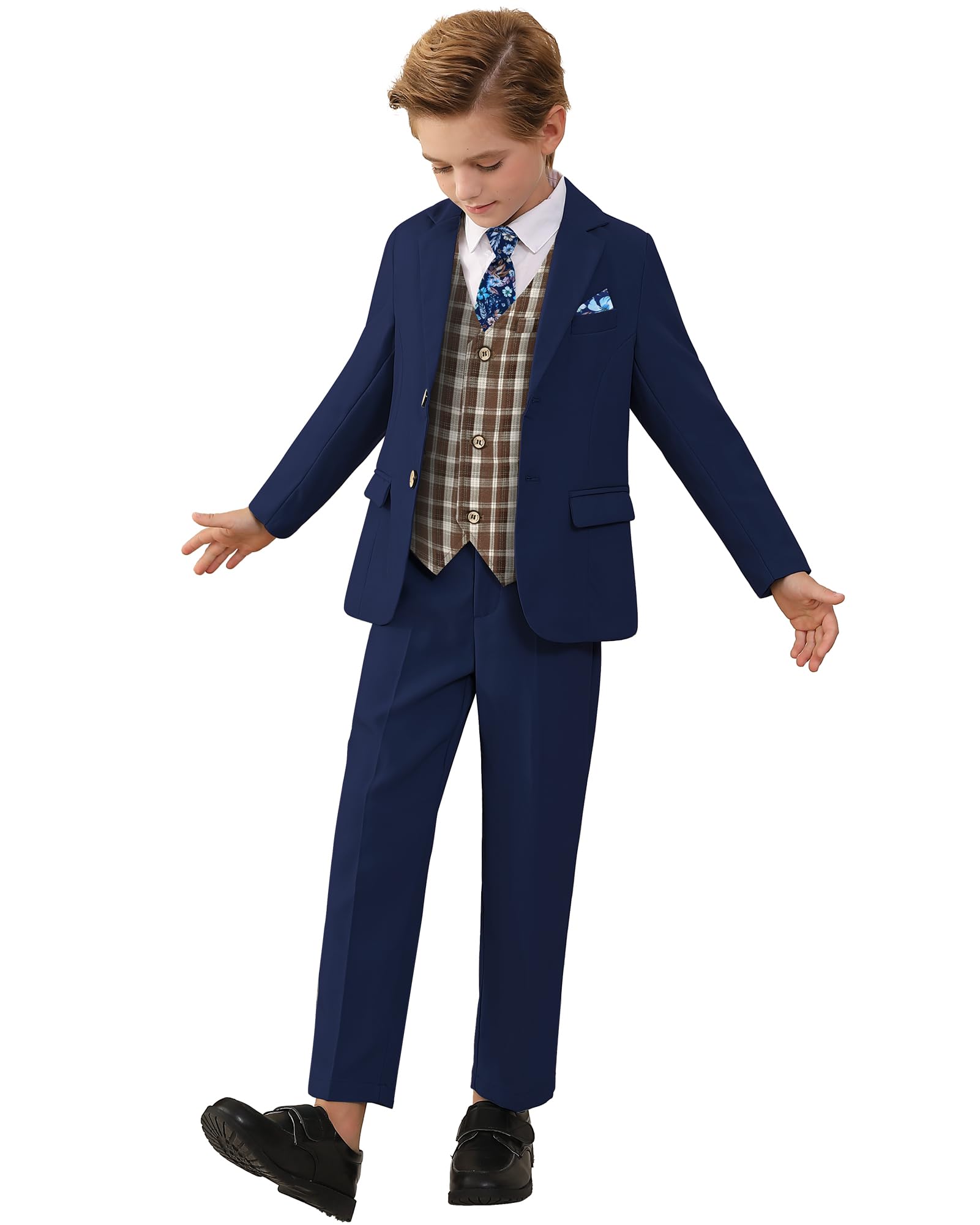 Suit for Kids Boys Tux Kids Tuxedo Boys Tuxedo Suit Set Boys Dress ...