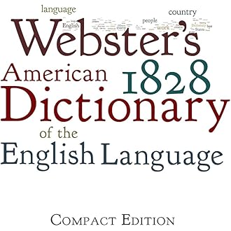 Free Shipping Cheap Bargain Gift NOAH WEBSTER 1828 AMERICAN DICTIONARY ...