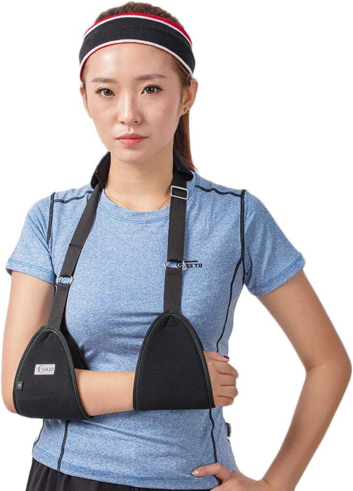 HKJD Arm Sling for Torn Rotator Cuff Elbow, Wrist, Thumb Injuries ...