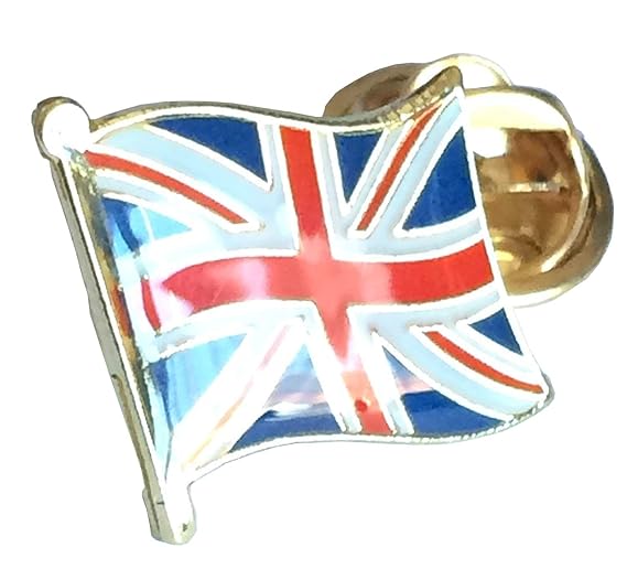 Small Union Jack Lapel Pin Badge Ideal for your Jacket or Coat: Amazon ...