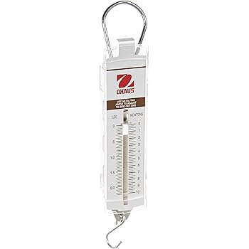 Amazon.com: Ohaus 8003-PN Pull-Type Hanging Spring Scales, 2.25Lb. x ...