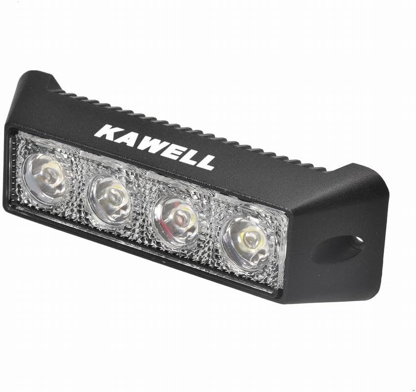KAWELL 12W LED light bar work light for boat/suv/truck/atvs Flood light ...