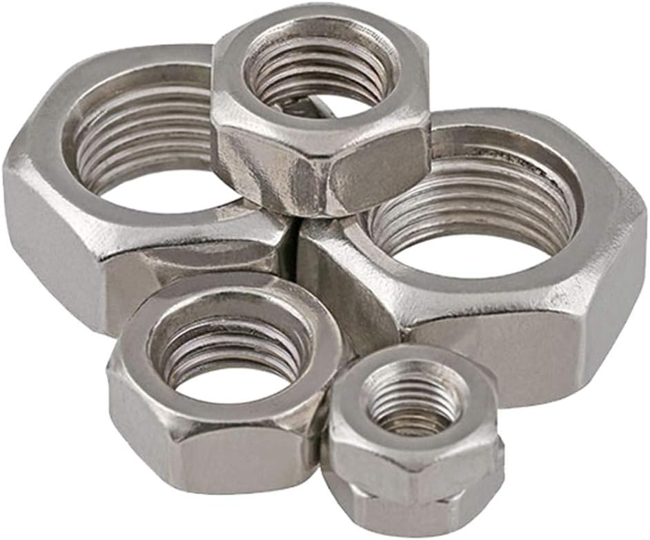 M5-M30 304 Stainless Steel Hex Nuts Thin Nut,M14X1.25 (1Pcs): Amazon.co ...