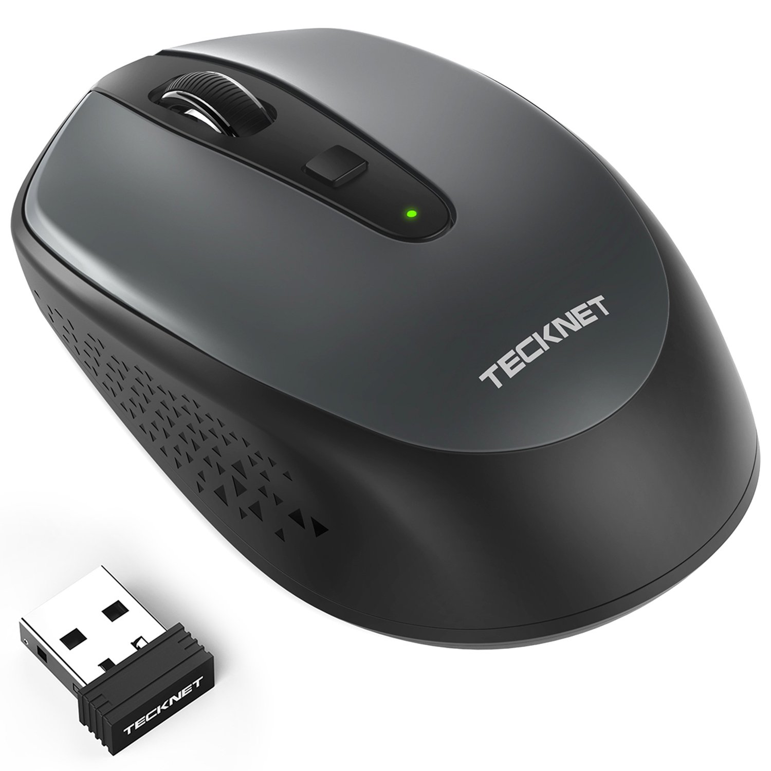 TECKNET Wireless Mouse, Omni Mini Mouse Senza Fili, 2000 DPI 3 Livelli ...