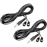 Amazon.com: uxcell IR Infrared Emitter Extension Cable 9.8ft Long 45 ...