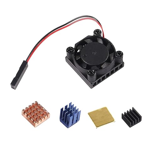 ALAMSCN Aluminum Heat Sink Single Cooling Fan for Raspberry Pi 4/3B+/3B/2B in Bahrain | Whizz ...