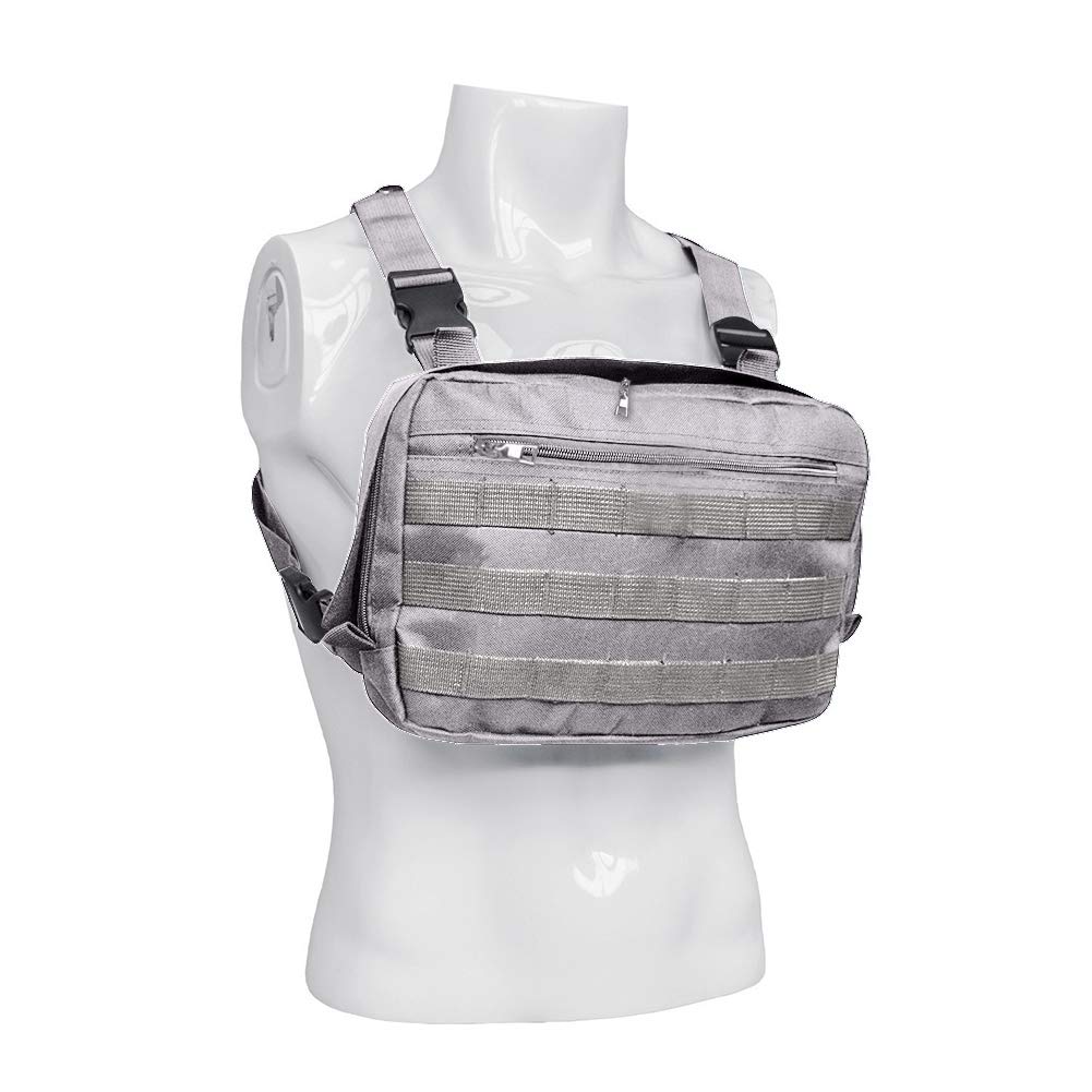 Qees Tactical Chest Rig Heavy Duty Radio Chest Harness Chest ...