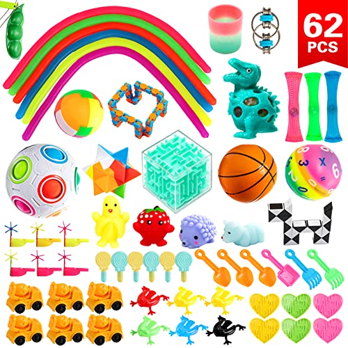 Sensory Fidget Toys Set, Fidget Sensory Toys Bundle for Kids Autism, Adhd, Adults Anxiety Stress ...