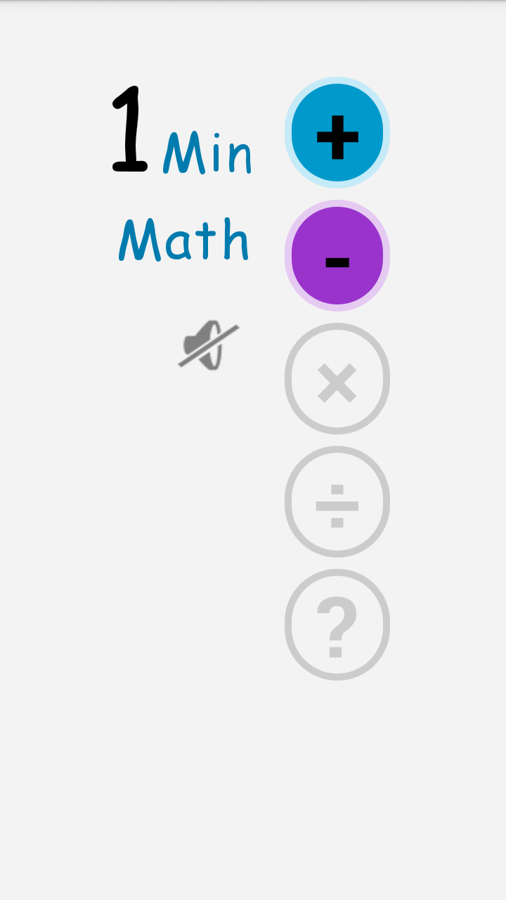 One Minute Math:Amazon.co.uk:Appstore for Android