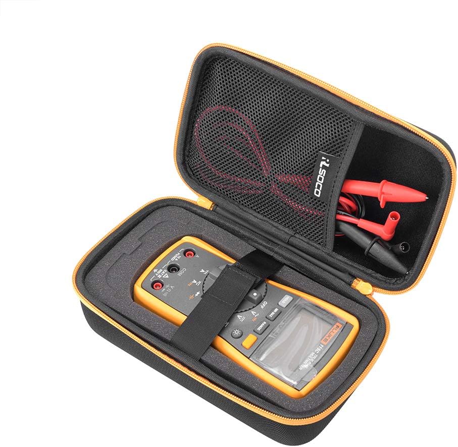 RLSOCO Carrying case for Fluke 117/115/116/114/113/177/178/179 Digital ...