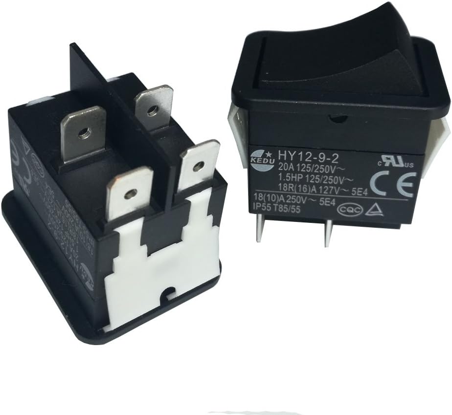 HY12-9-3 6 Pins Industrie-Druckknopf An-/Aus-Schalter für ...