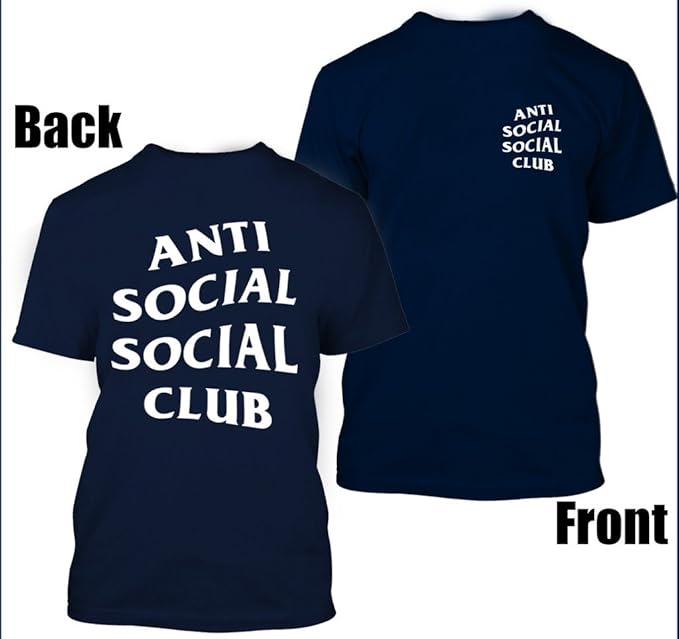 Antisocial Social Club Unisex T-Shirt: Amazon.ca: Clothing & Accessories