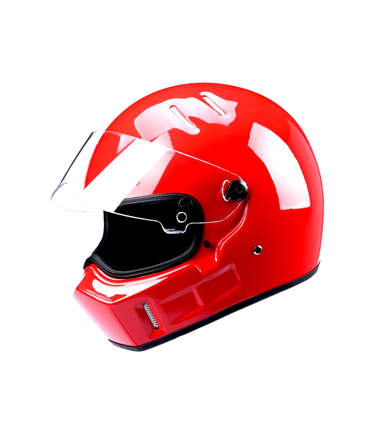 CRG Full-Face Motorcycle Street Bike Fiberglass Helmet DOT Certified ...
