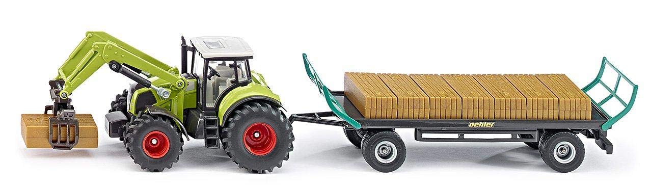Mua 1946, Claas Tractor with Square Bale Grab and Bale Trolley, 1:50 ...