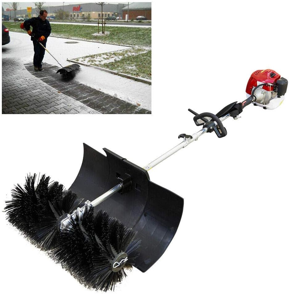 Amazon.com - KPfaster Sweeper Machine 52CC Handheld Snow Driveway Turf ...