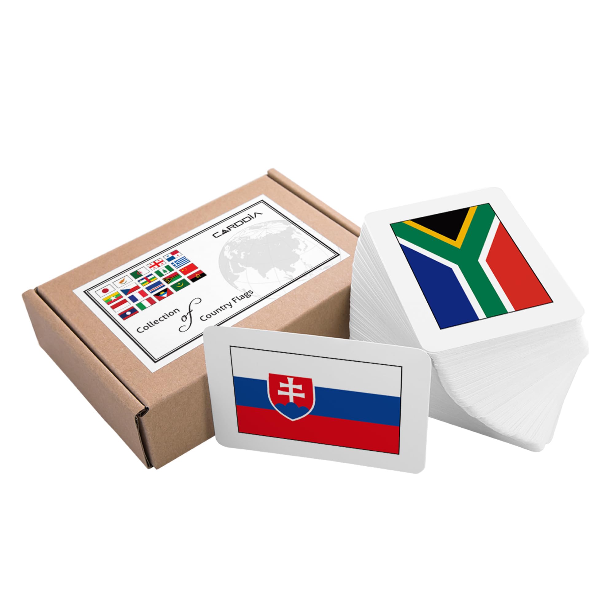 Mua 242 Complete Collection of Country Flags flashcards (2024 Version ...