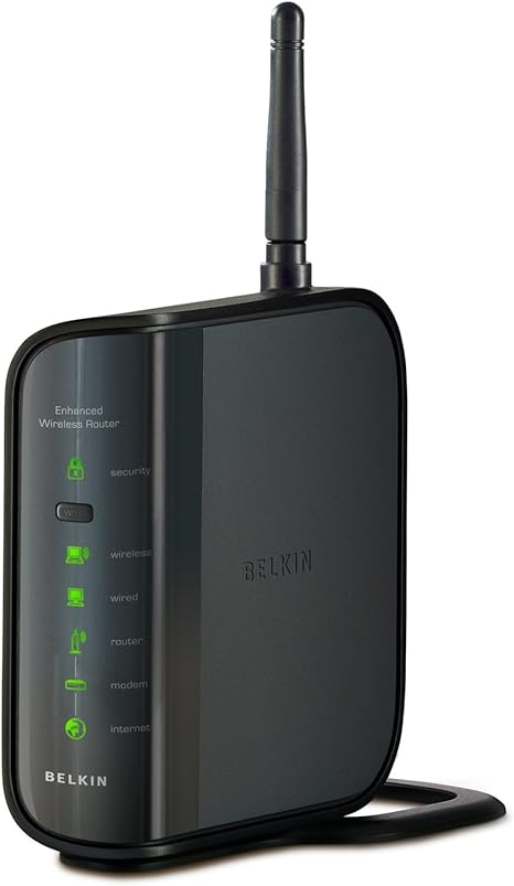 Belkin N150 Wireless Router with Push Button Security Set Up and ...