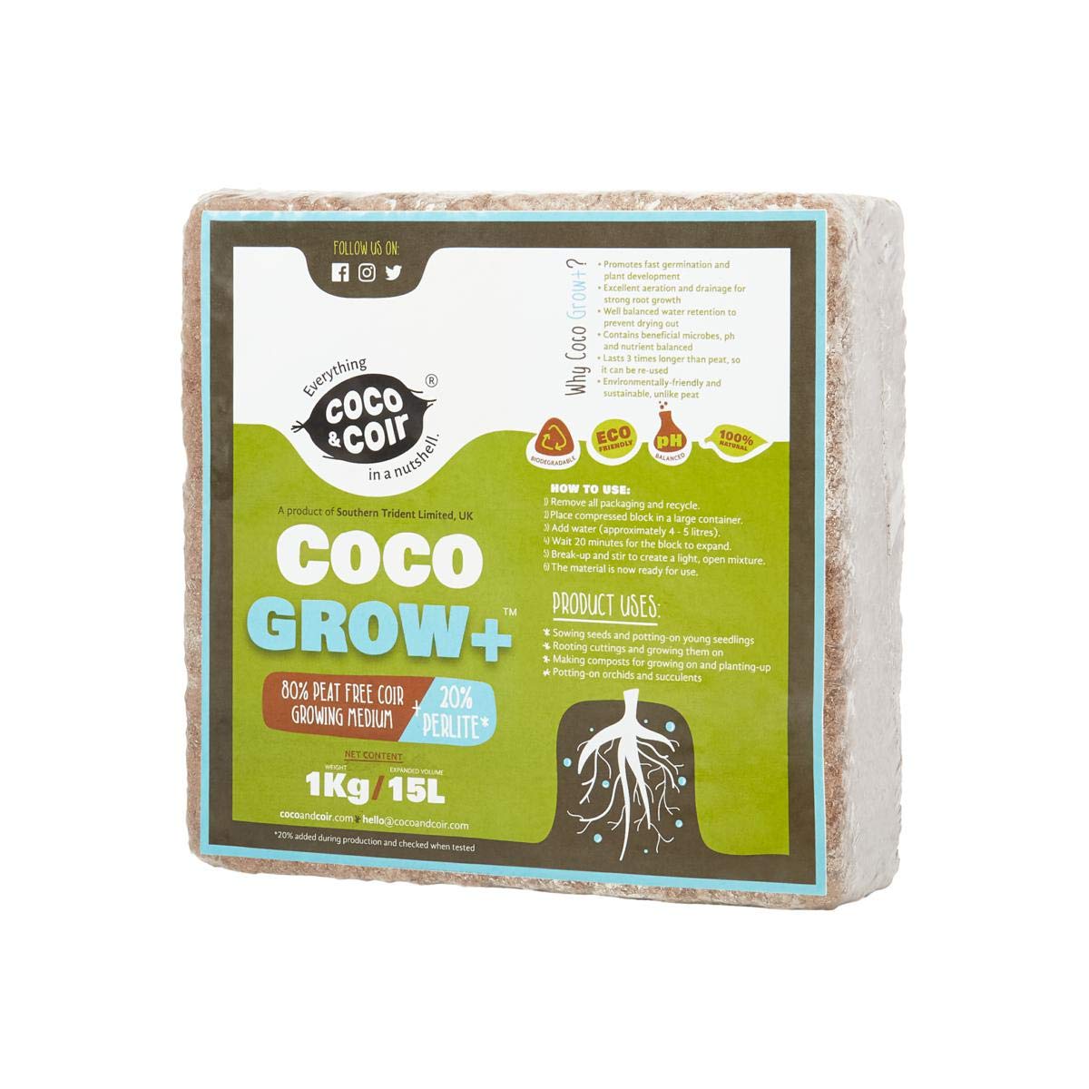 Mua Coco & Coir Seed Compost Perlite Potting Mix | Peat-Free Organic ...