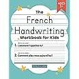 French Handwriting Practice Book for Kids: Bilingual Language Learning ...