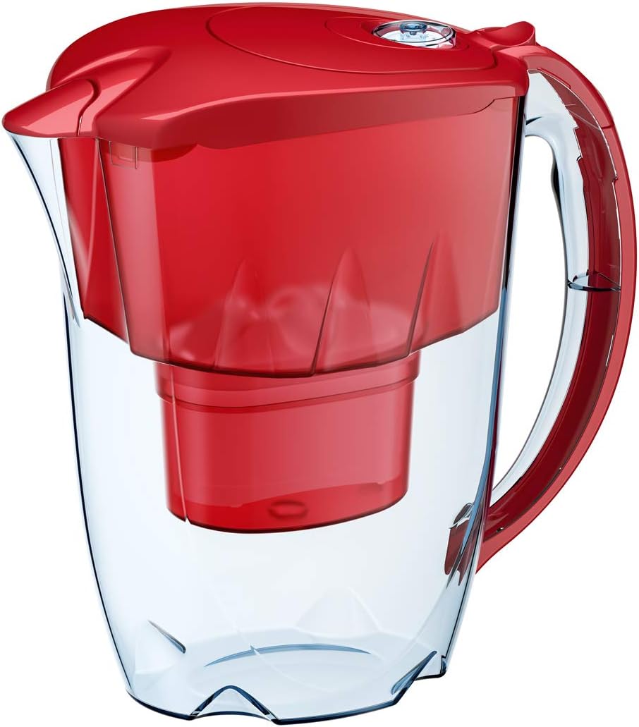 Aquaphor Jasper 2.8 Liter Water Filter Jug (Ruby Red) – BigaMart