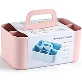 Amazon.com: Multiuse Caddy Organizer with Handle - Stackable Plastic ...