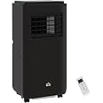 Amazon.com: HOMCOM 823-058V83BK Portable Air Conditioner, 1 Count (Pack ...