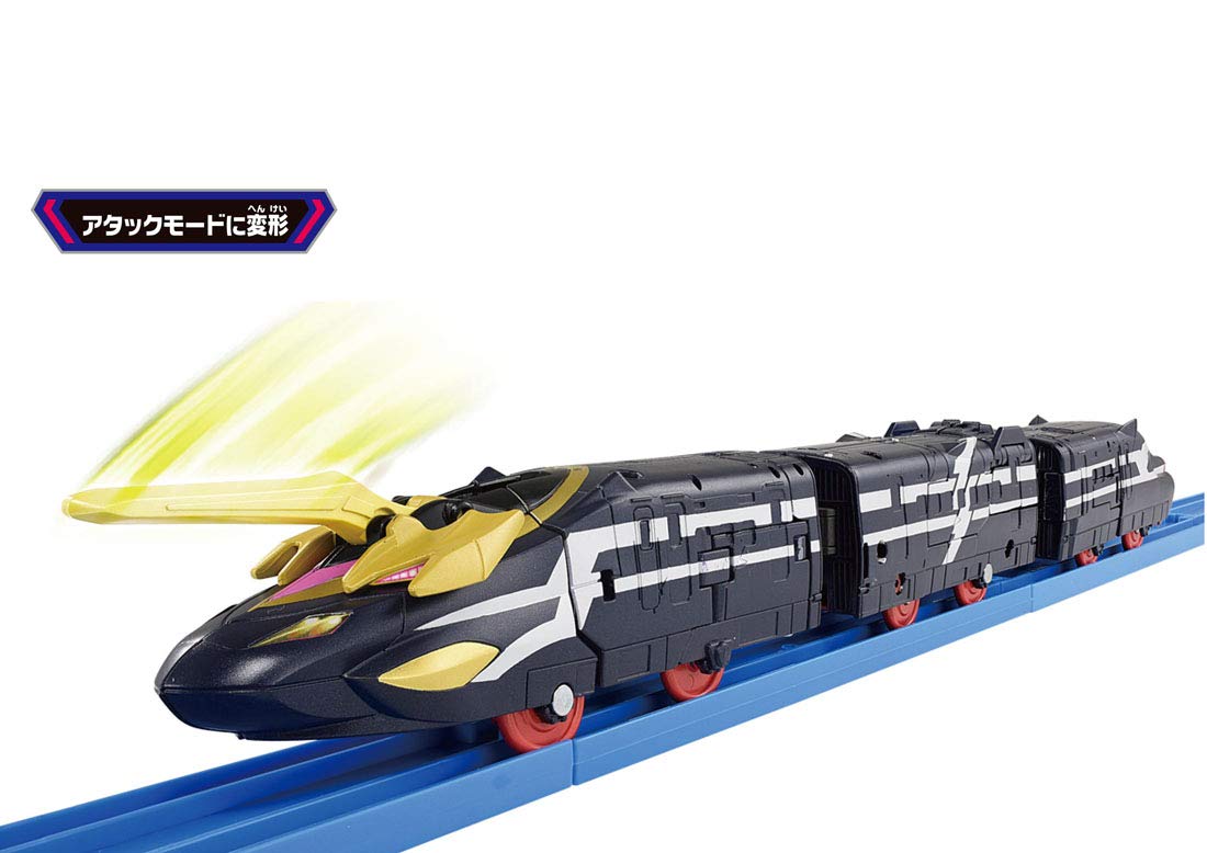 Mua Plarail Shinkansen Transforming Robot Shinkalion DXS103 Black Shinkalion Ogre trên Amazon ...