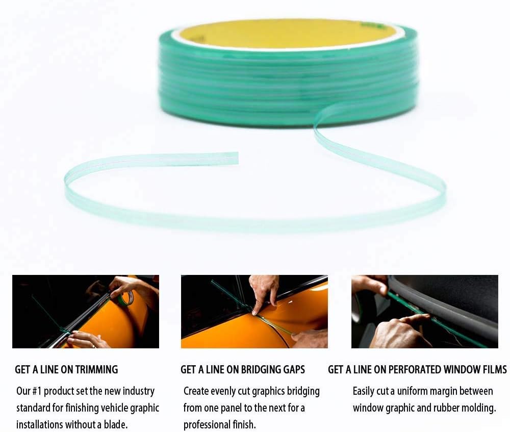 MockST Knifeless Tape Design Line Finish Line Vinyl Warp Cutting Tape ...