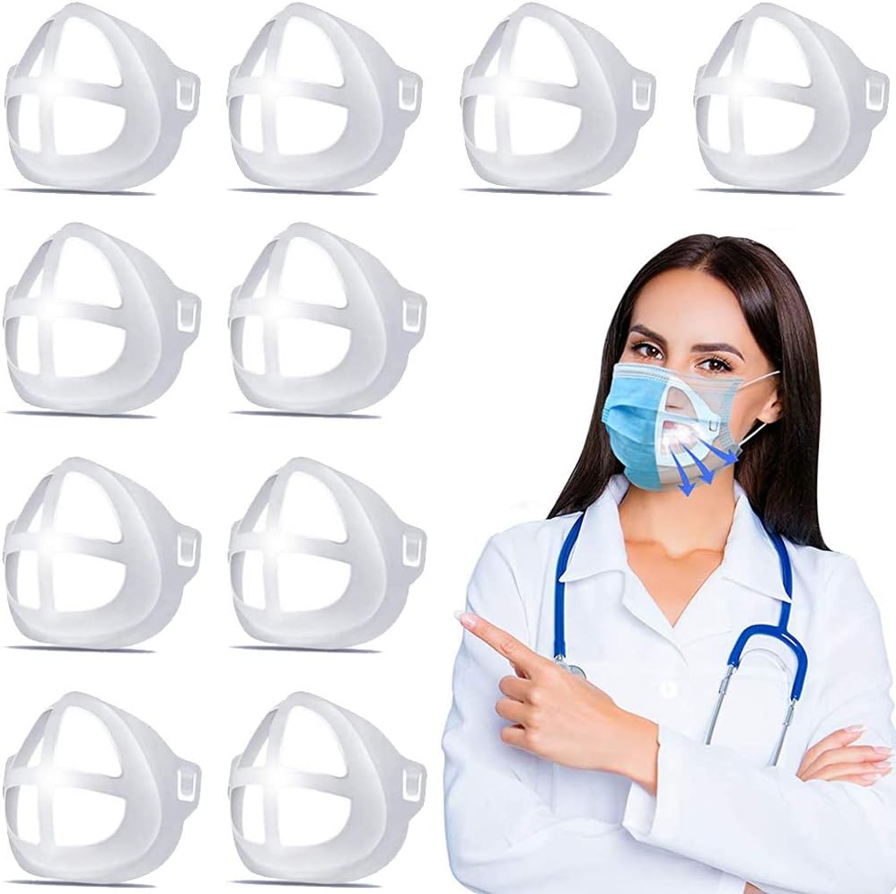 3D Face Bracket, Silicone Inner Support Frame for Comfortable Breathing ...